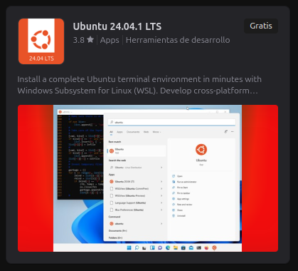Ubuntu 24 desde Windows 11 Usando WSL 2 | My New Hugo Site